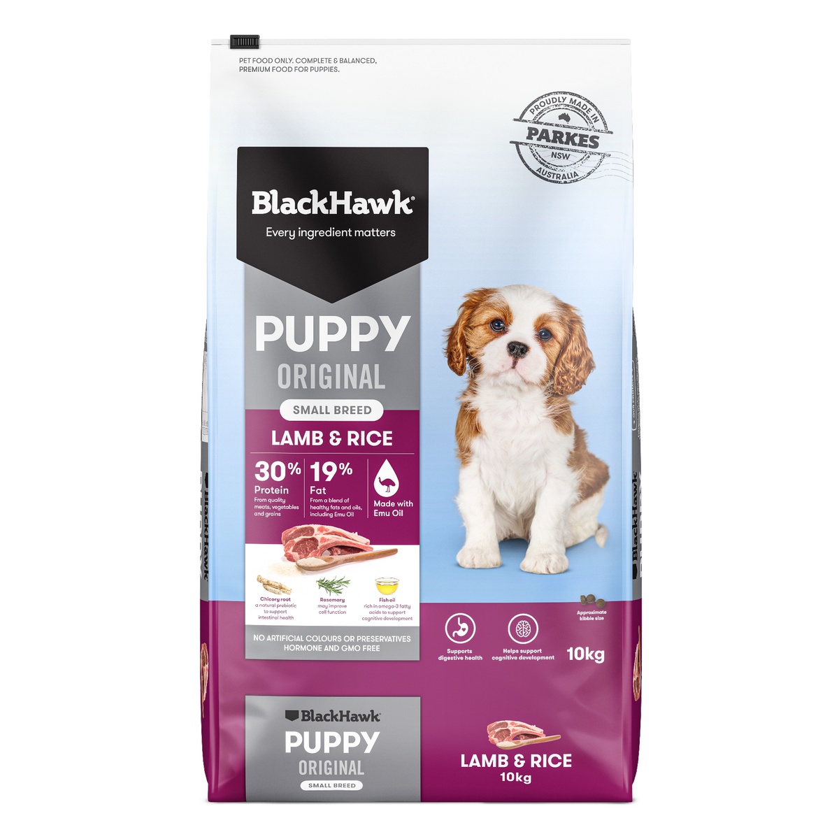 Black Hawk Puppy Small Breed Lamb 10kg – South West Pets